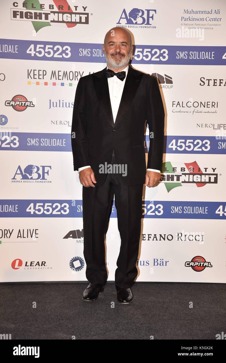 Rome, Colosseum Red Carpet Celebrity Fight Night, In the photo: Luca ...