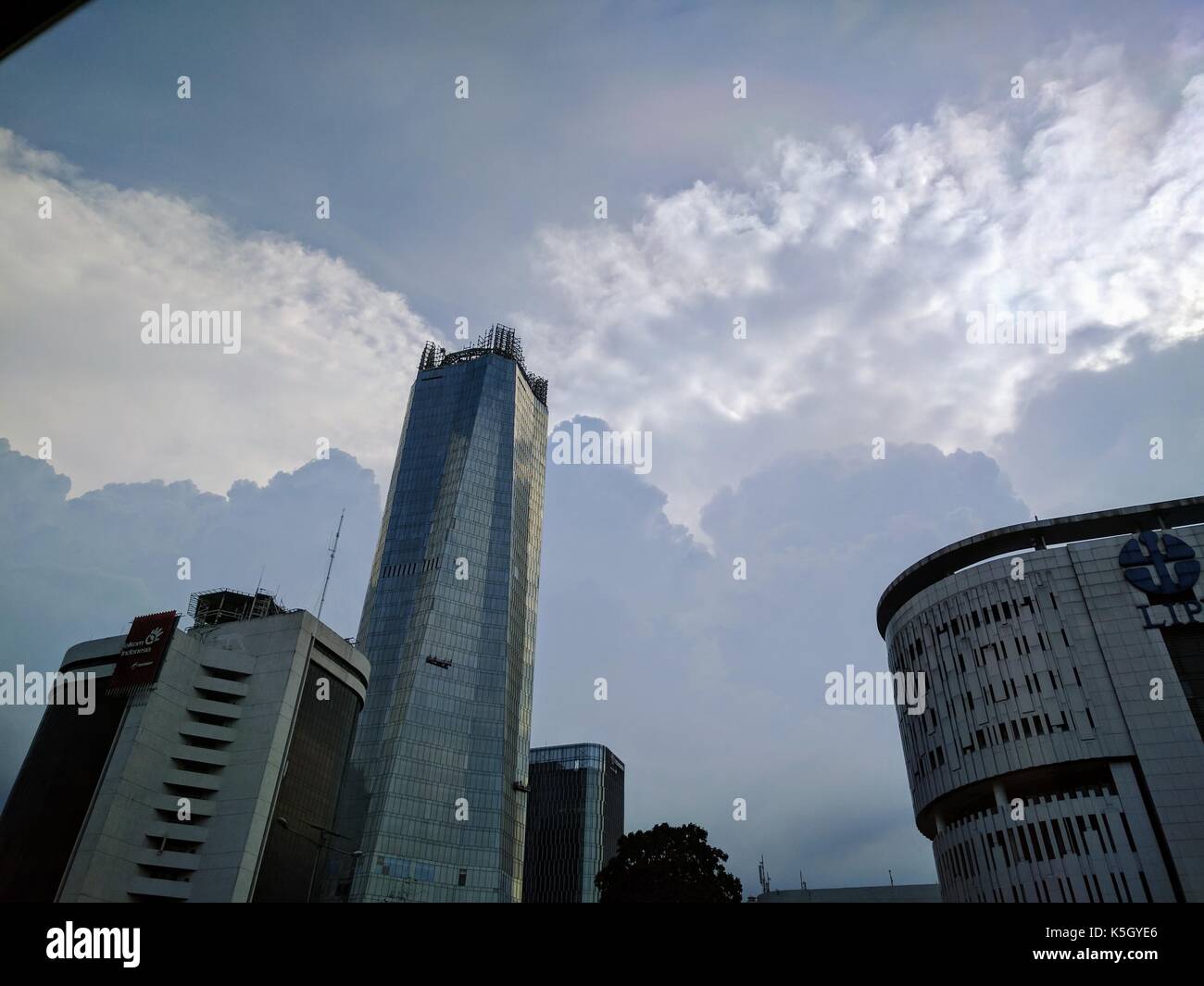 view of a jakarta in java, indonesia Stock Photo - Alamy