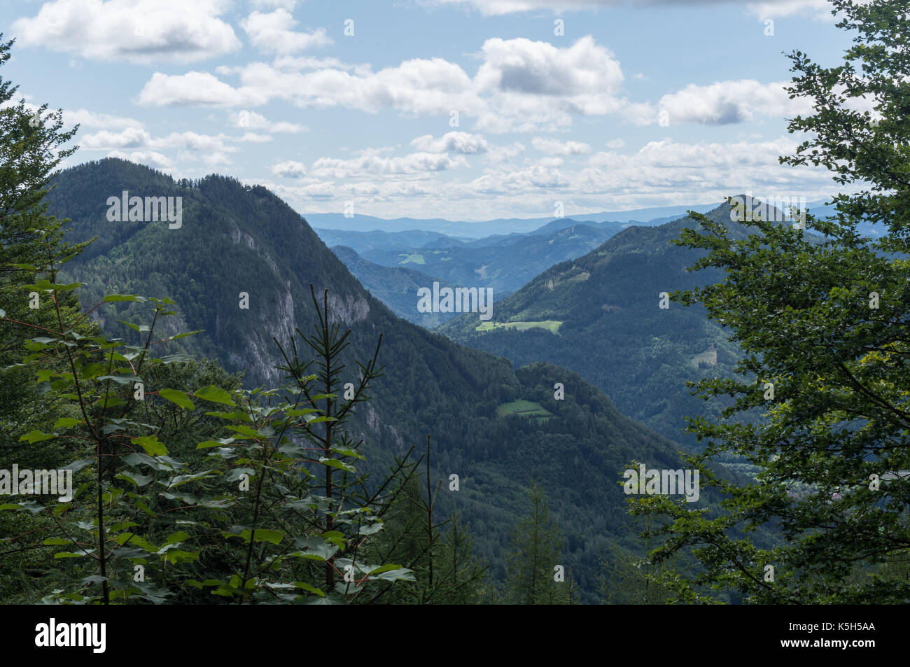 Beautiful alpine scenery in southern Austria Stock Photo - Alamy