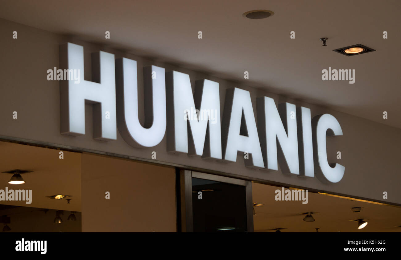 Humanic logo hi-res stock photography and images - Alamy