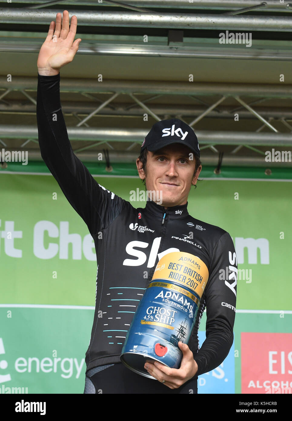 Team sky geraint thomas on podium hi-res stock photography and images ...