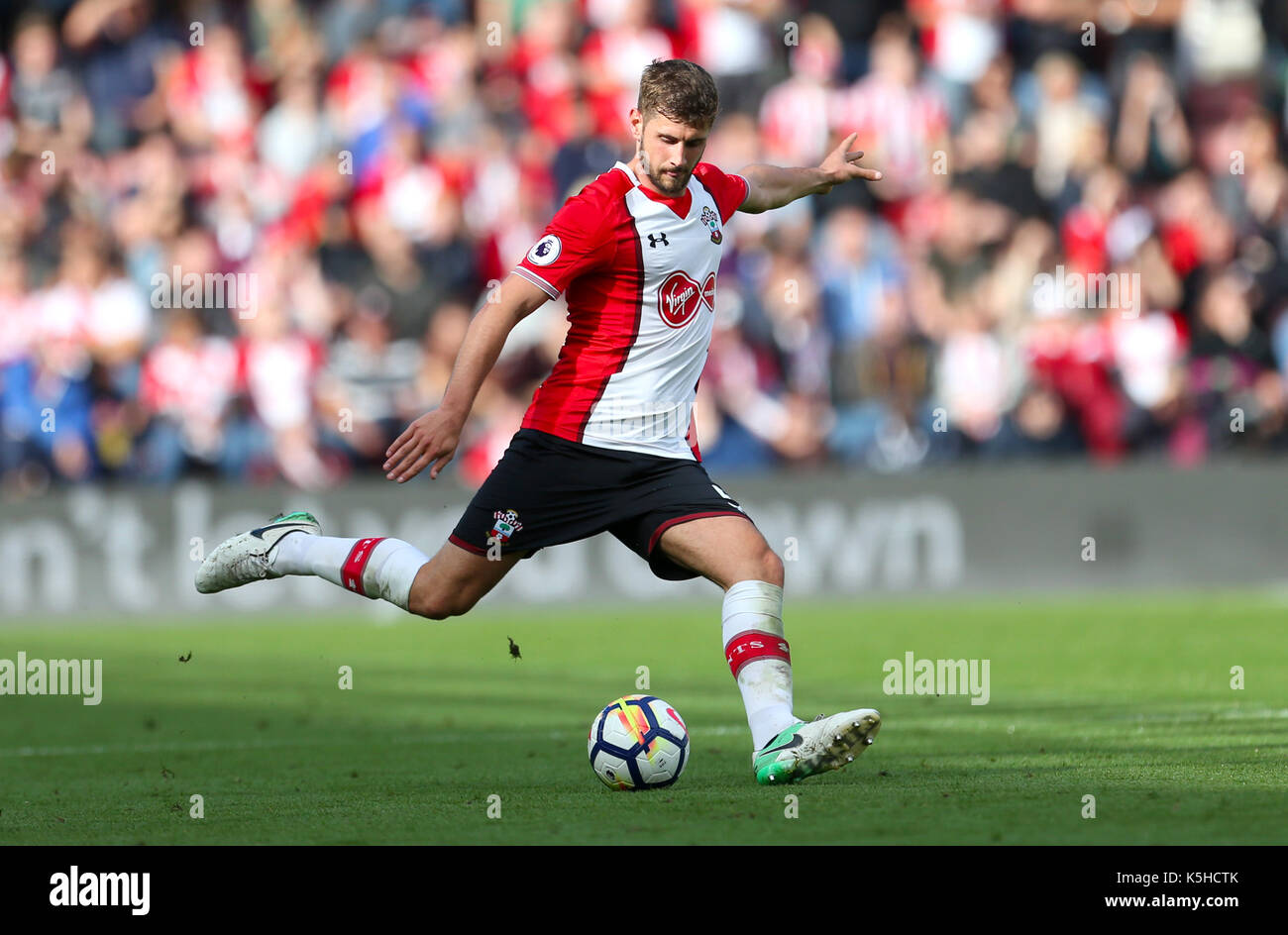 Southampton's Jack Stephens during the Premier League match at St Mary ...