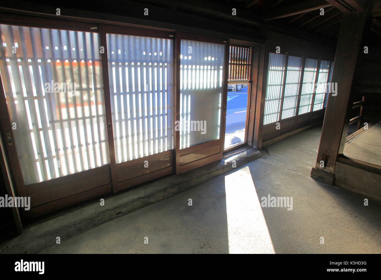 Edo Period Merchant House on the Ome Kaido Avenue in Ome city Western ...