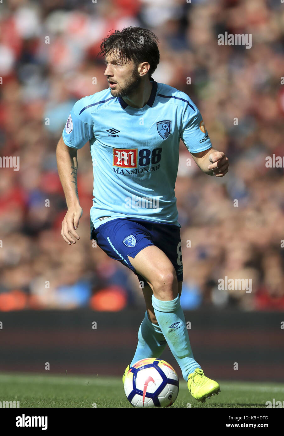 AFC Bournemouth's Harry Arter during the Premier League match at the ...