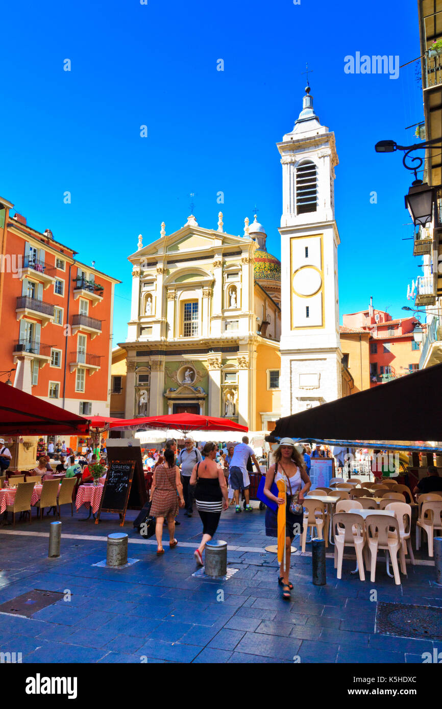 France nice place rossetti hi-res stock photography and images - Alamy