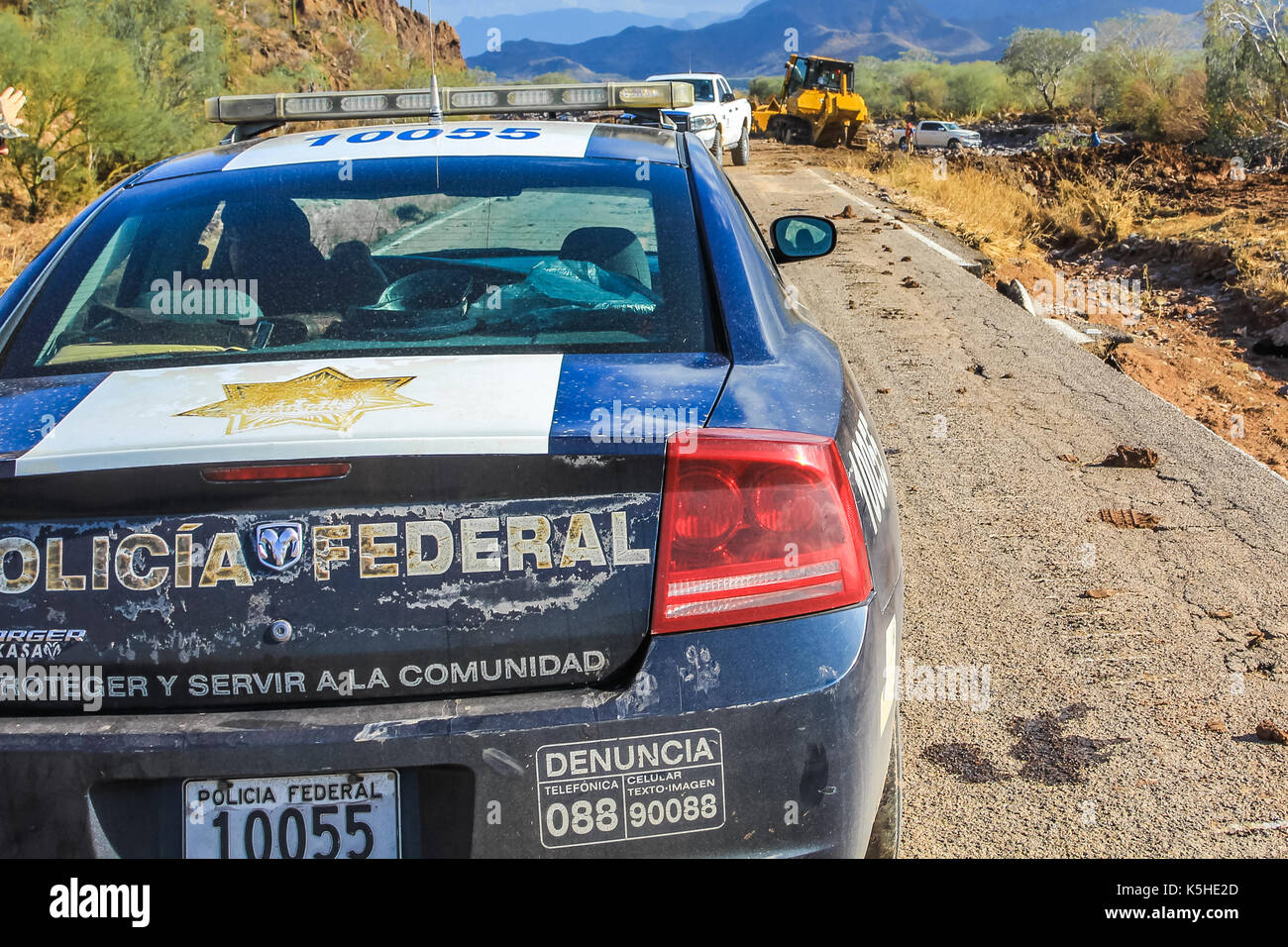 Mexican police car hi-res stock photography and images - Alamy