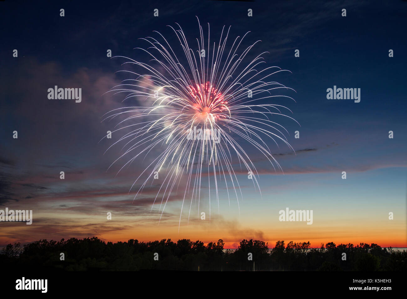 Forth of July Fireworks Stock Photo - Alamy
