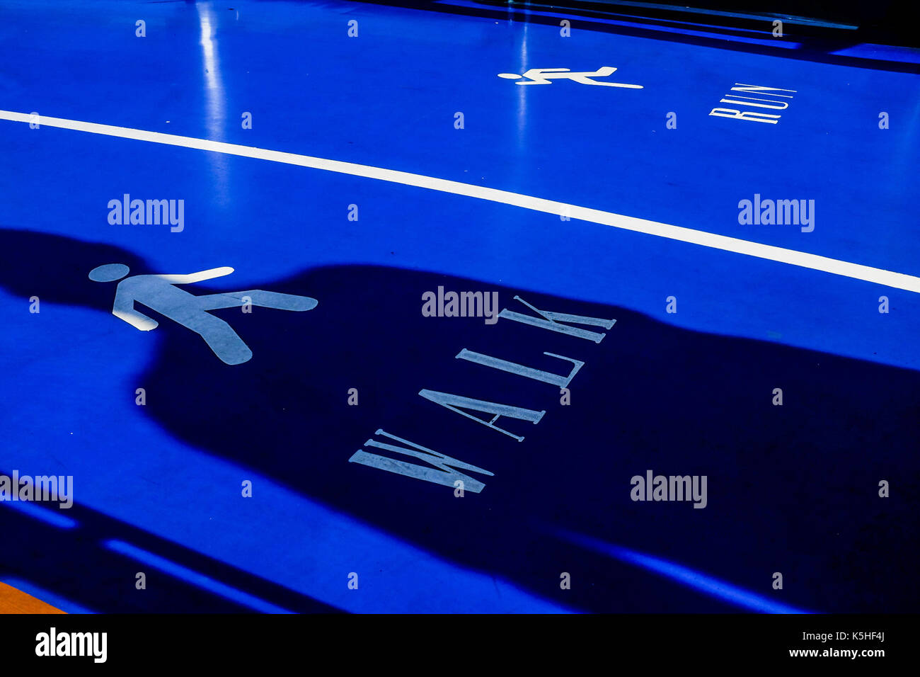 General views of people and pools and exercise onboard the Royal ...