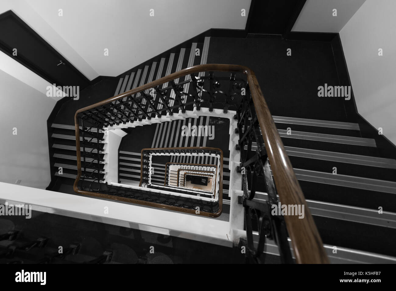 Staircase in London, United Kingdom Stock Photo - Alamy