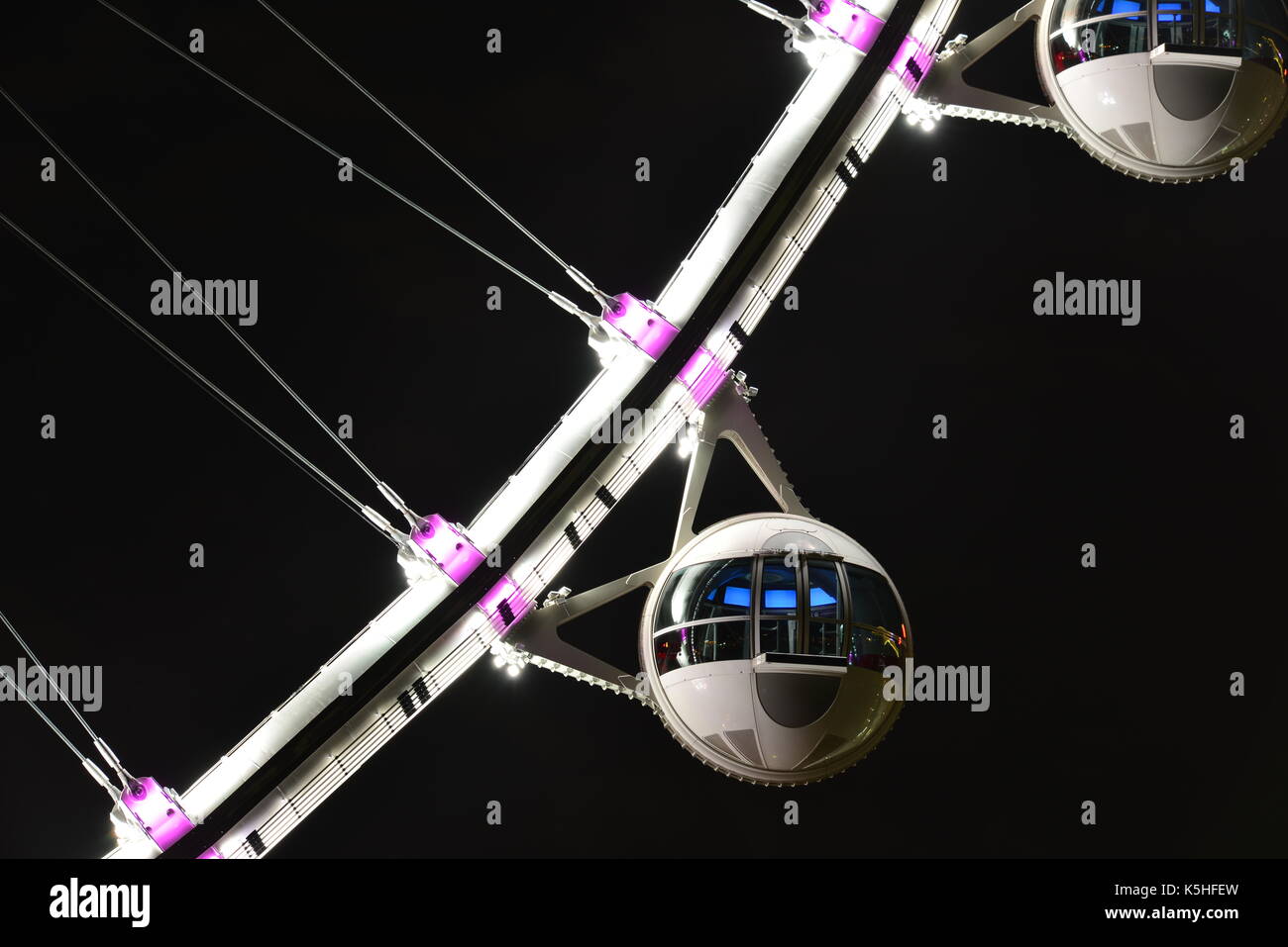 High roller linq ferris wheel strip hi-res stock photography and images ...