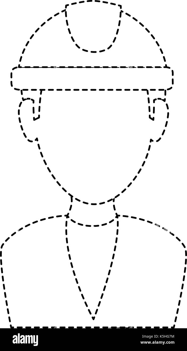 elegant engineer avatar character vector illustration design Stock ...