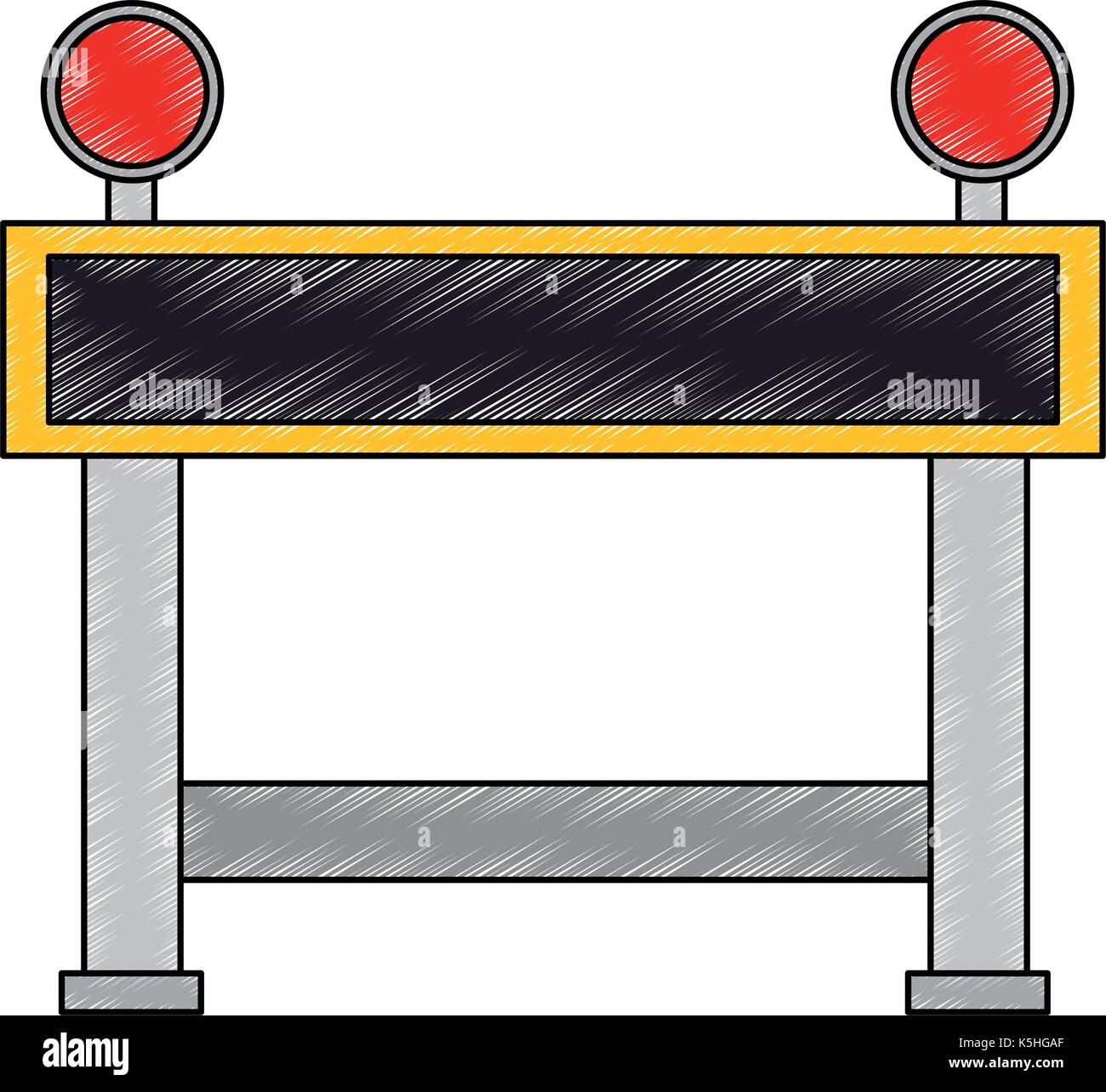 Waiting restriction sign Stock Vector Images - Alamy