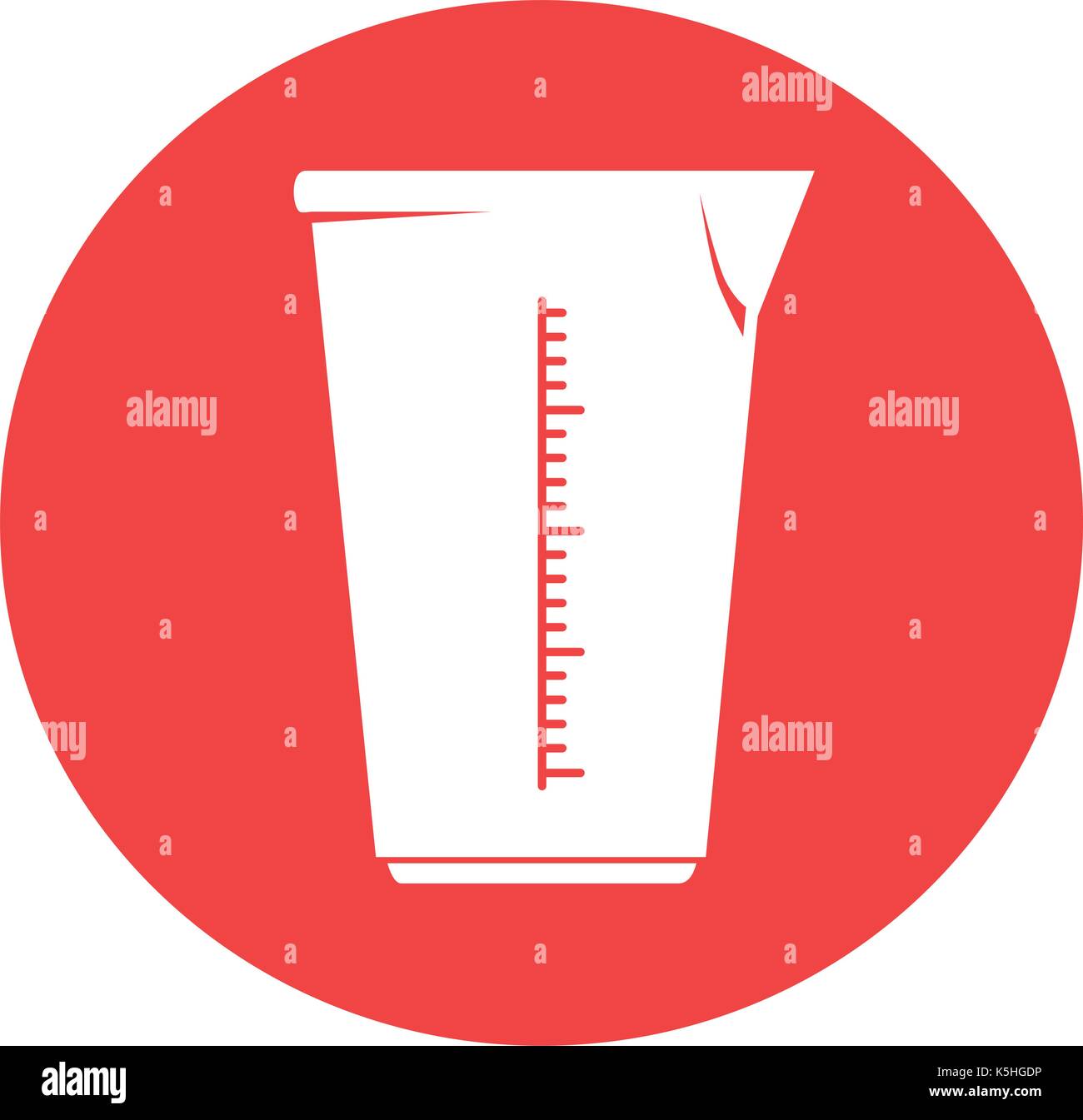 kitchen liter jar icon vector illustration design Stock Vector Image ...