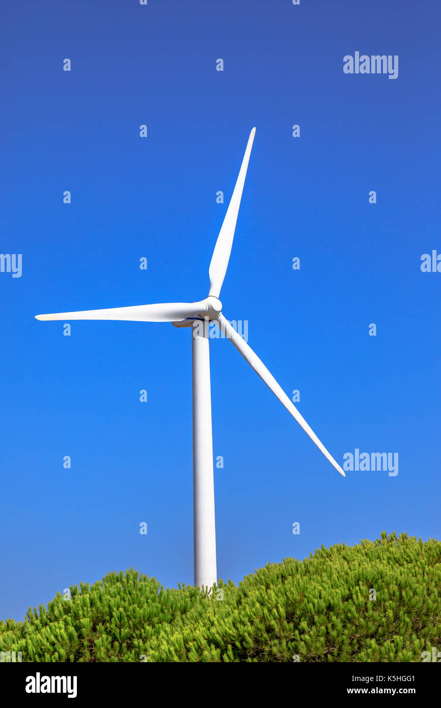 Wind turbines alternative energy Stock Photo - Alamy