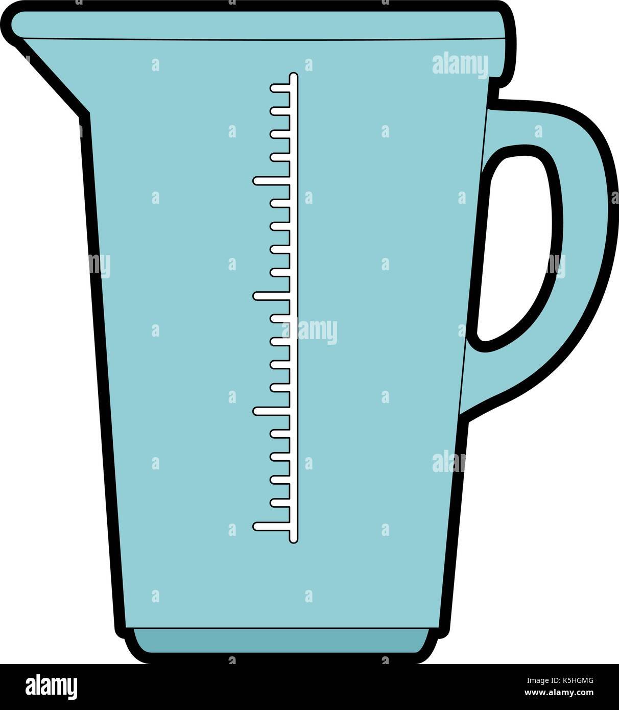 kitchen liter jar icon vector illustration design Stock Vector Image ...