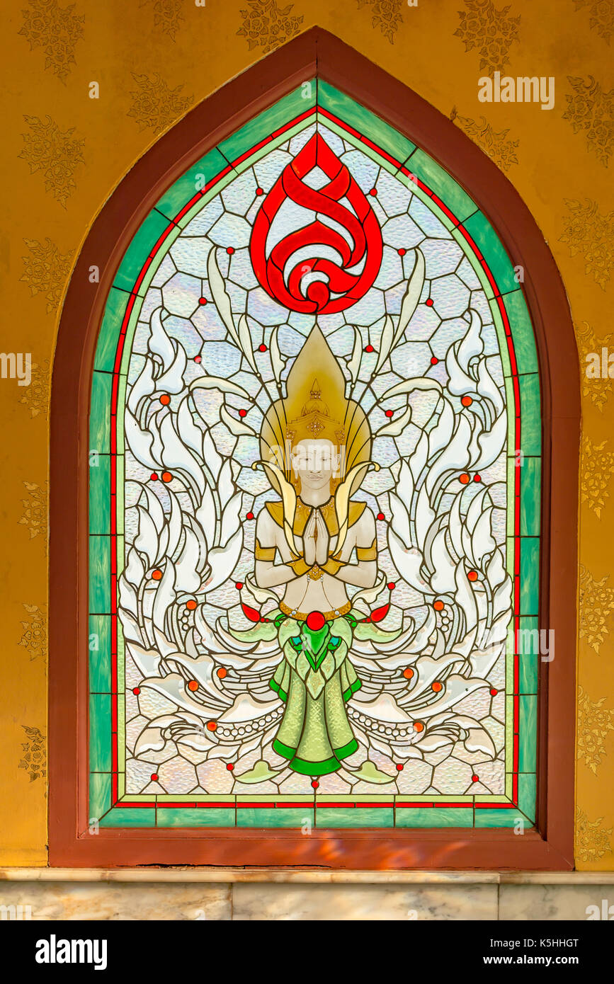 Thai stained glass hi-res stock photography and images - Alamy