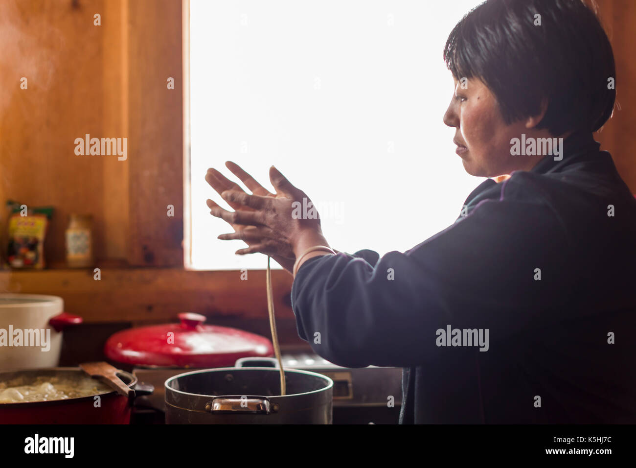 Life on a farm in the village of Dorikha in the Haa Valley of Western ...