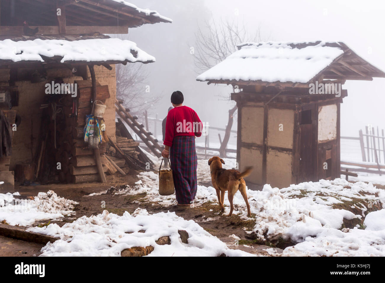 Village in the haa valley hi-res stock photography and images - Alamy