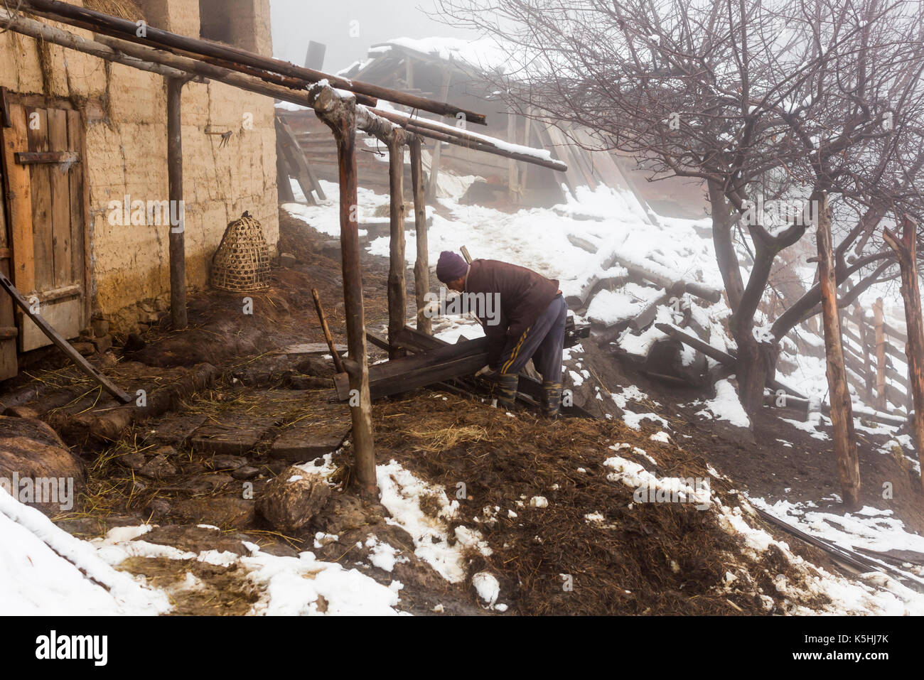 Village in the haa valley hi-res stock photography and images - Alamy