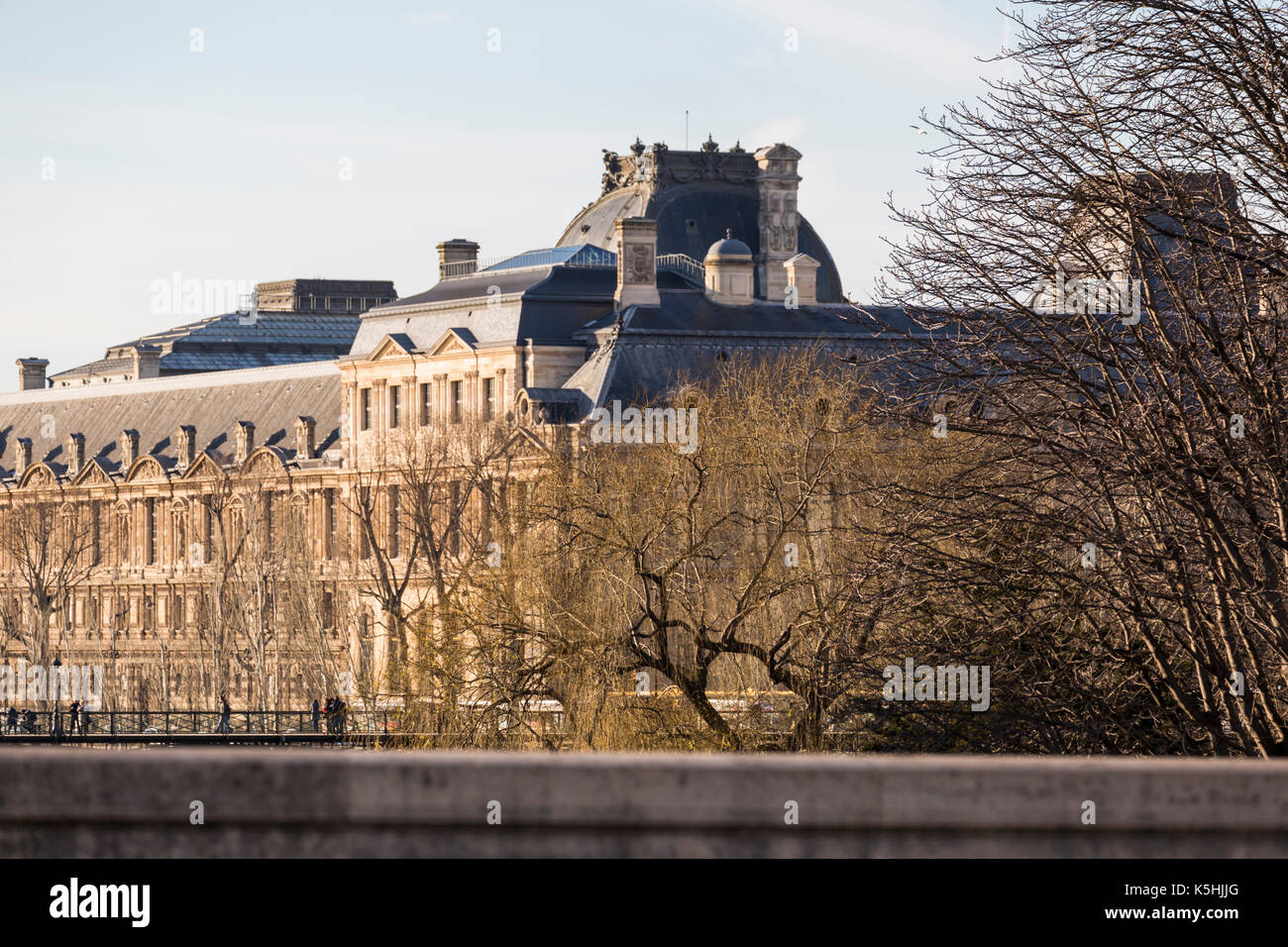 Louvre paris france spring hi-res stock photography and images - Alamy