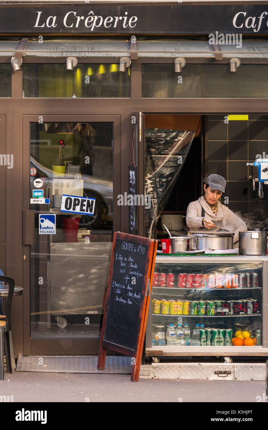 La creperie hi-res stock photography and images - Alamy