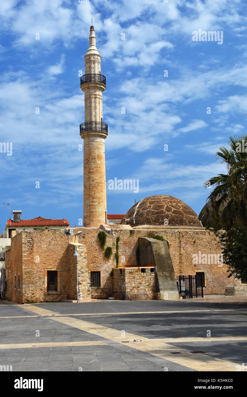 S mosque in greece on the island of Crete Stock Photo - Alamy