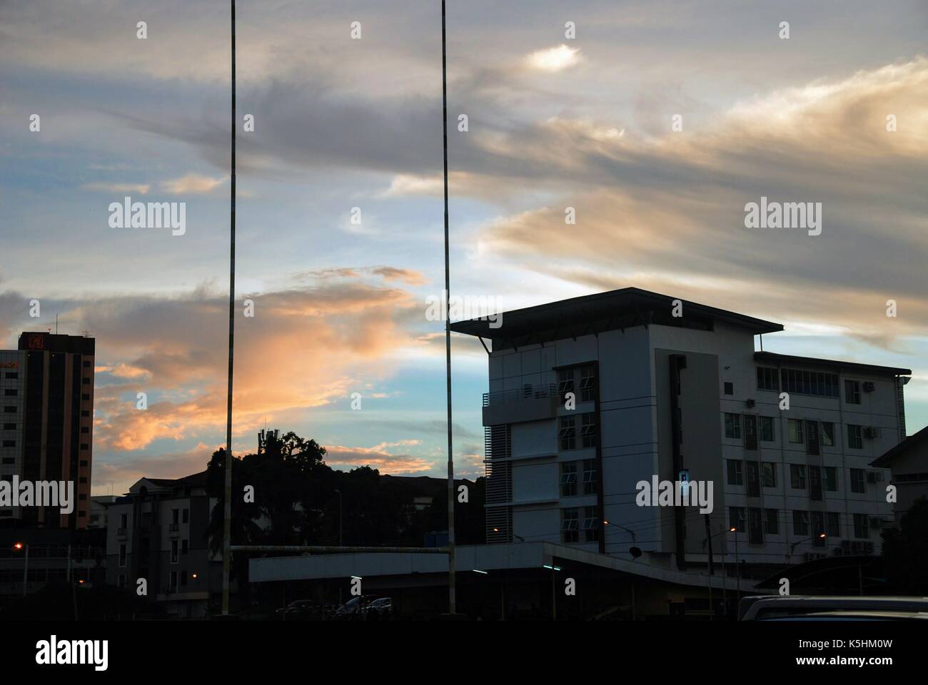 Kuching skyline hi-res stock photography and images - Alamy