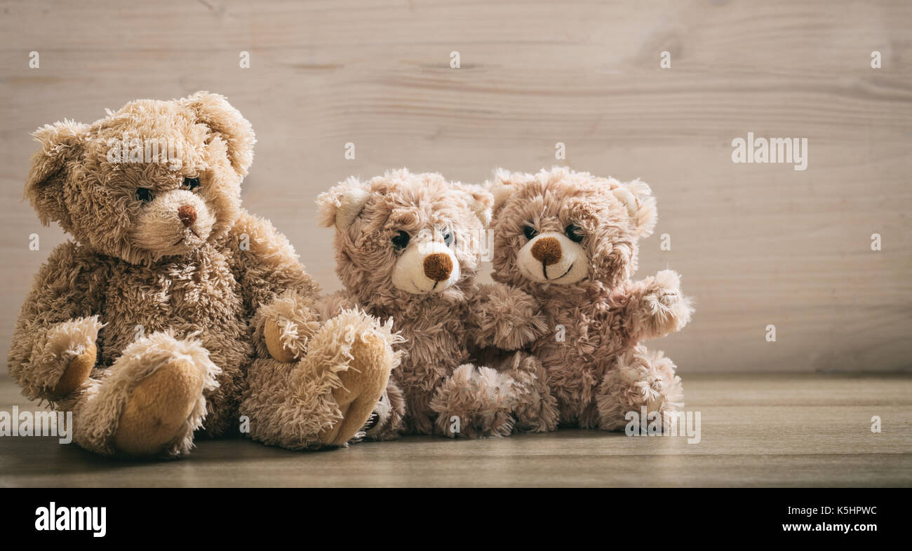 Three children on a fur three children on a fur hi-res stock ...