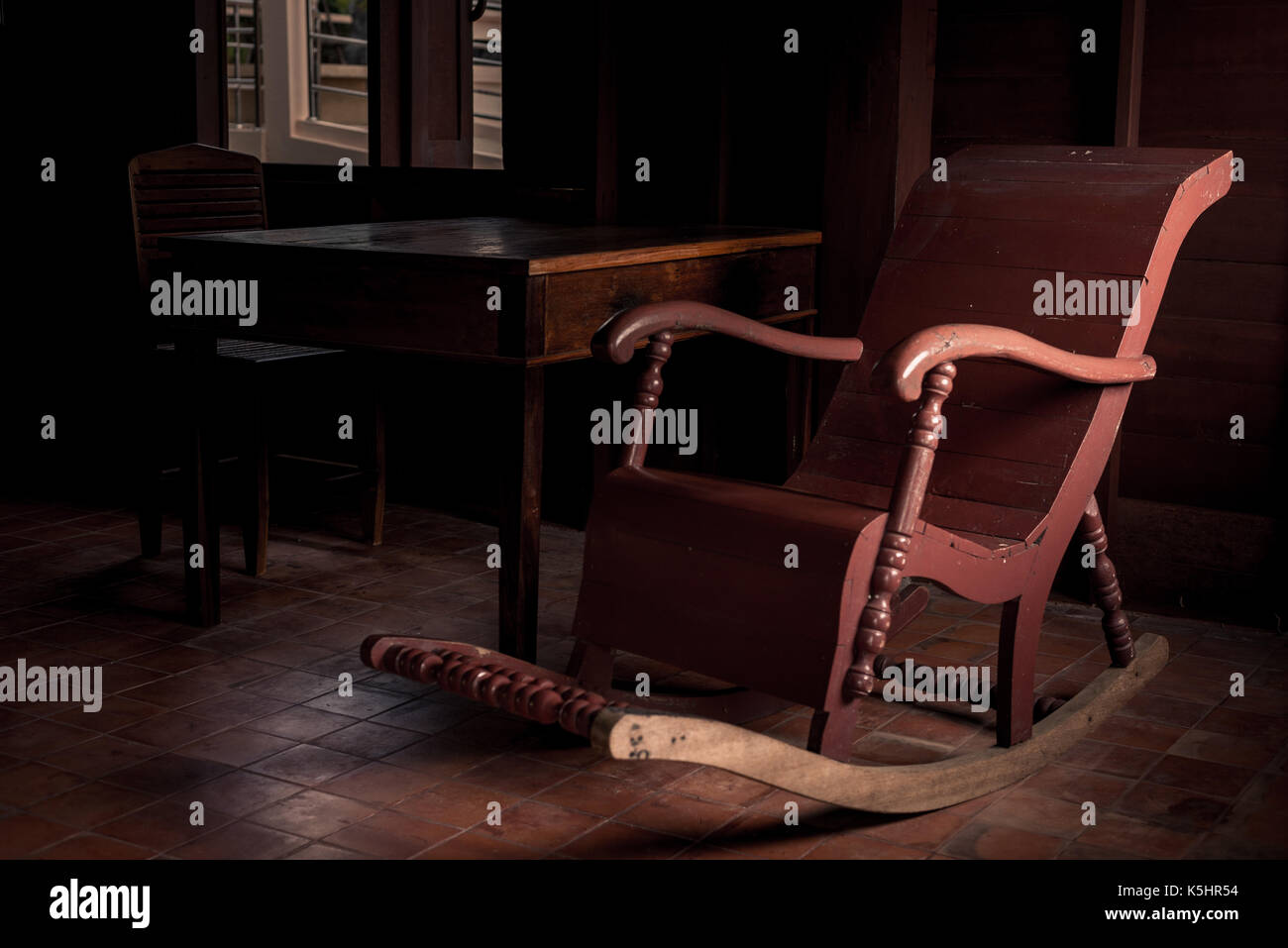 Old woman rocking chair hi-res stock photography and images - Alamy