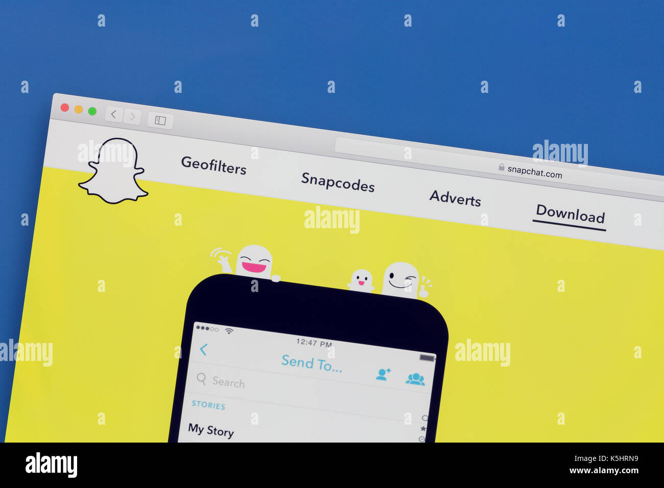 Computer screen showing share hi-res stock photography and images - Alamy