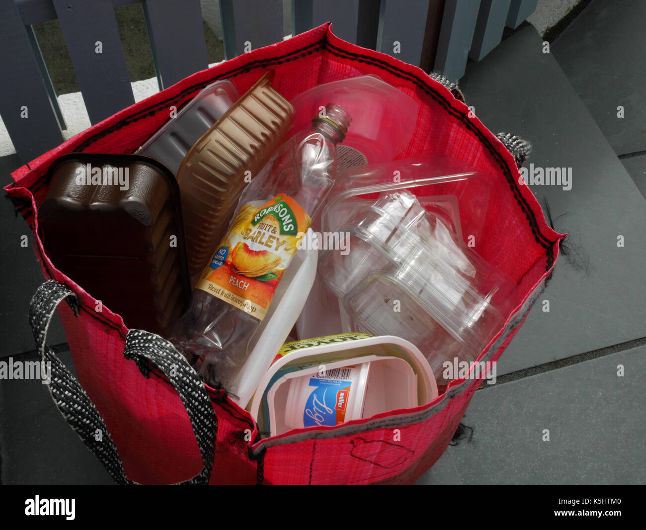 Plastic recycling containers hi-res stock photography and images - Alamy