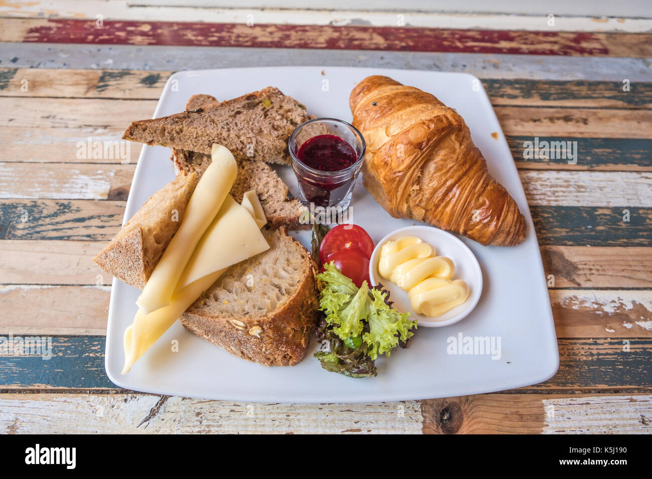 French breakfast Stock Photo - Alamy