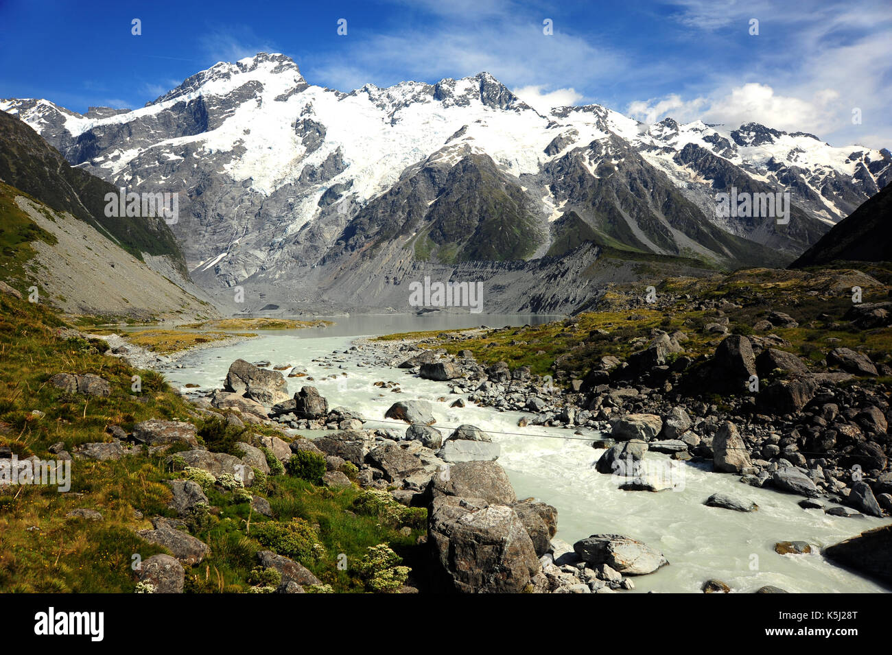 Everest aoraki mount cook national park hi-res stock photography and ...