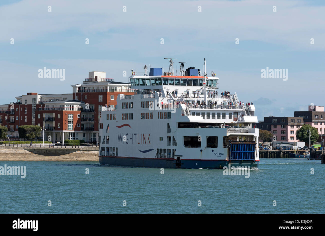 Red funnel roll on roll off roro hi-res stock photography and images ...
