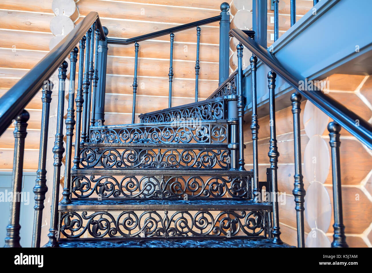 Old forged stairs hi-res stock photography and images - Alamy