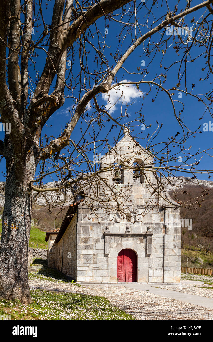 Stone church in the mountains Stock Photo - Alamy