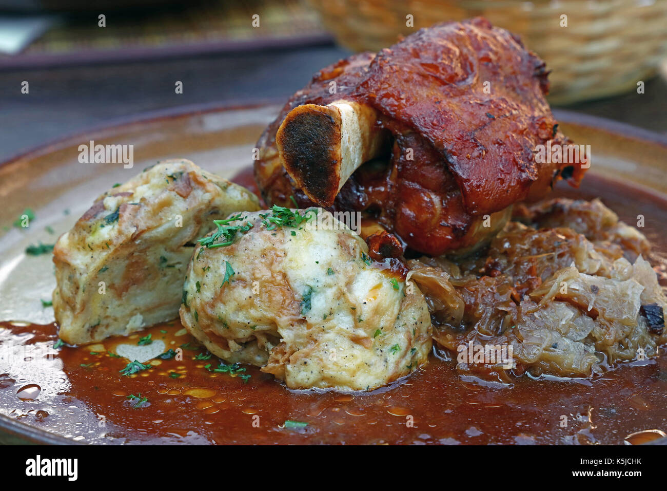 Cabbage with knuckle hi-res stock photography and images - Alamy