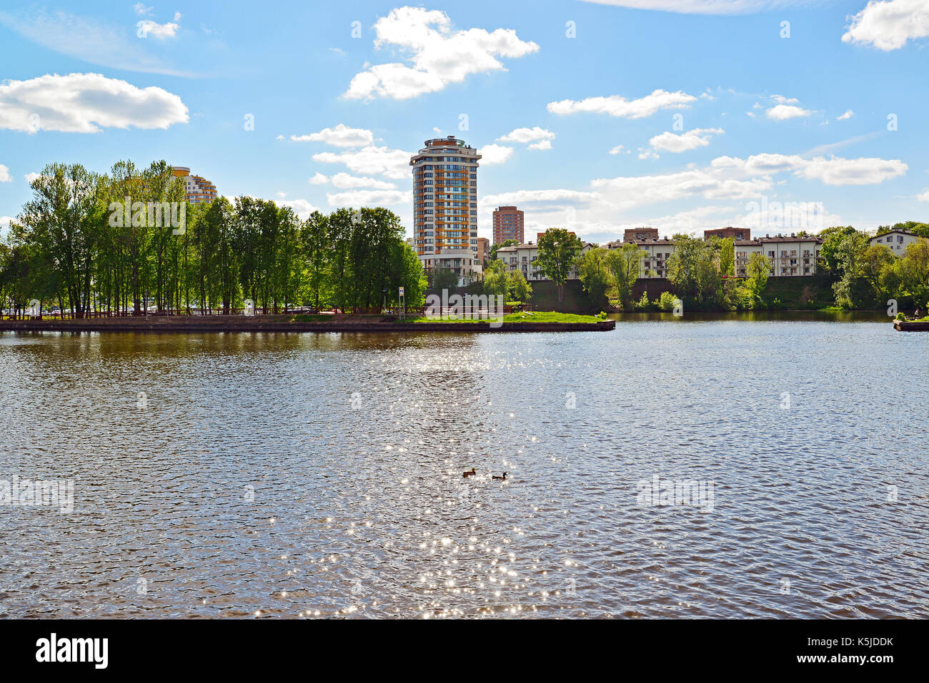 Moscow suburbs housing hi-res stock photography and images - Alamy