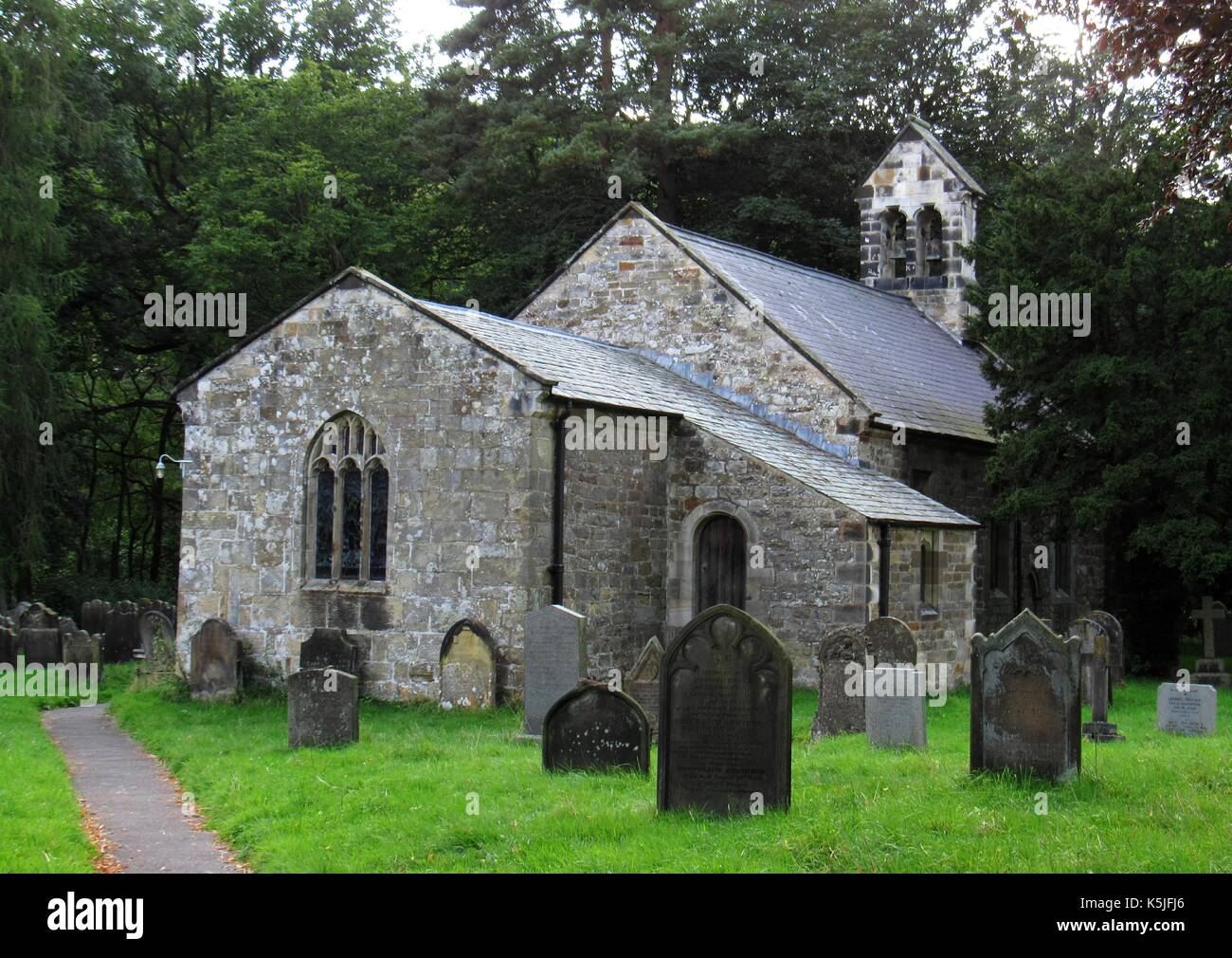 All Saints Church, Hawnby Stock Photo - Alamy