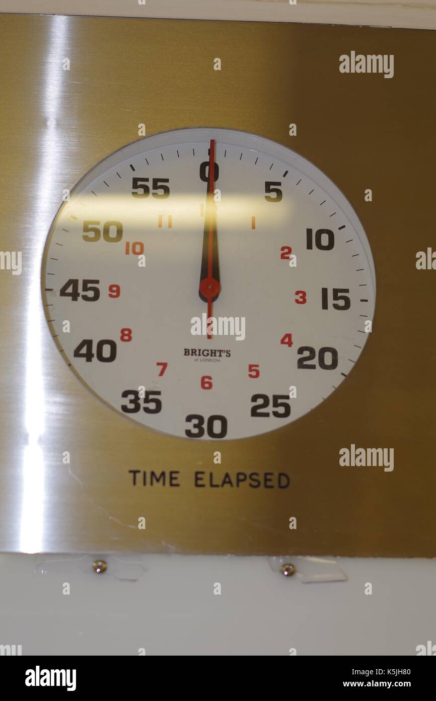 Controlls and Information Meter in a Modern British Hospital Operating ...