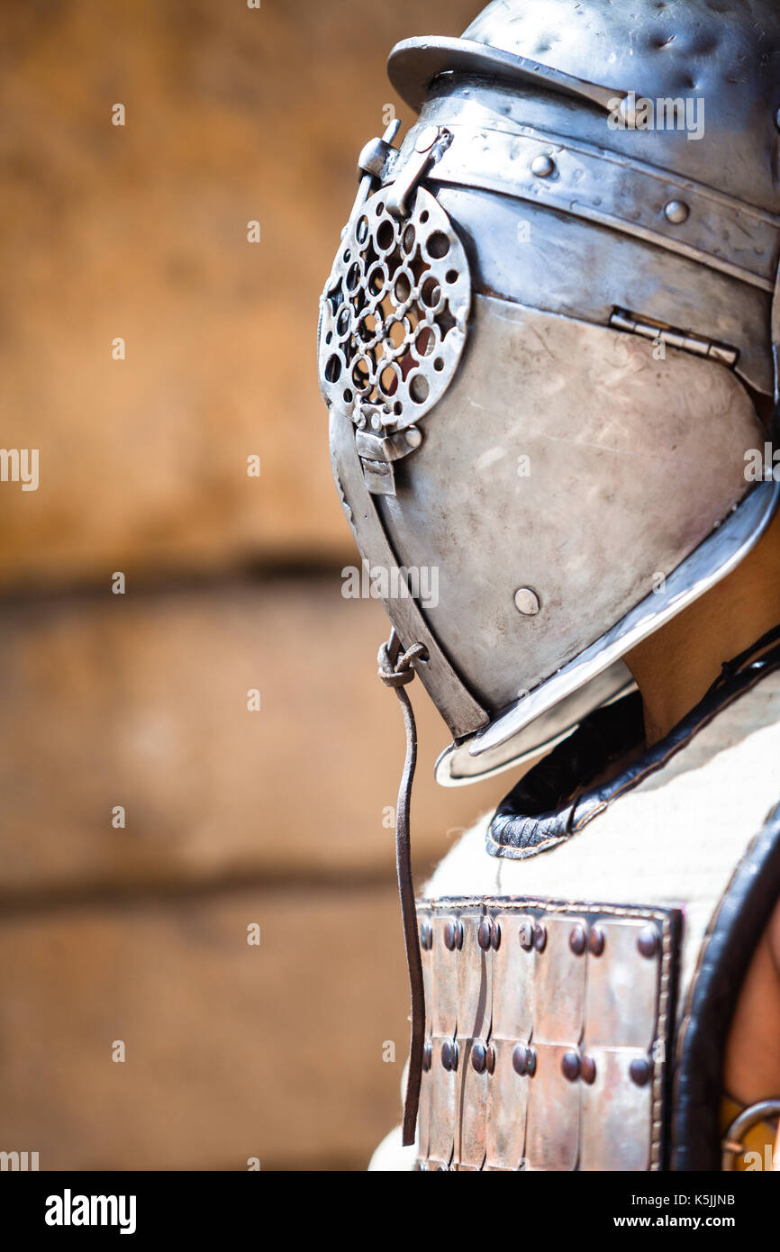 Gladiator helmet hi-res stock photography and images - Alamy