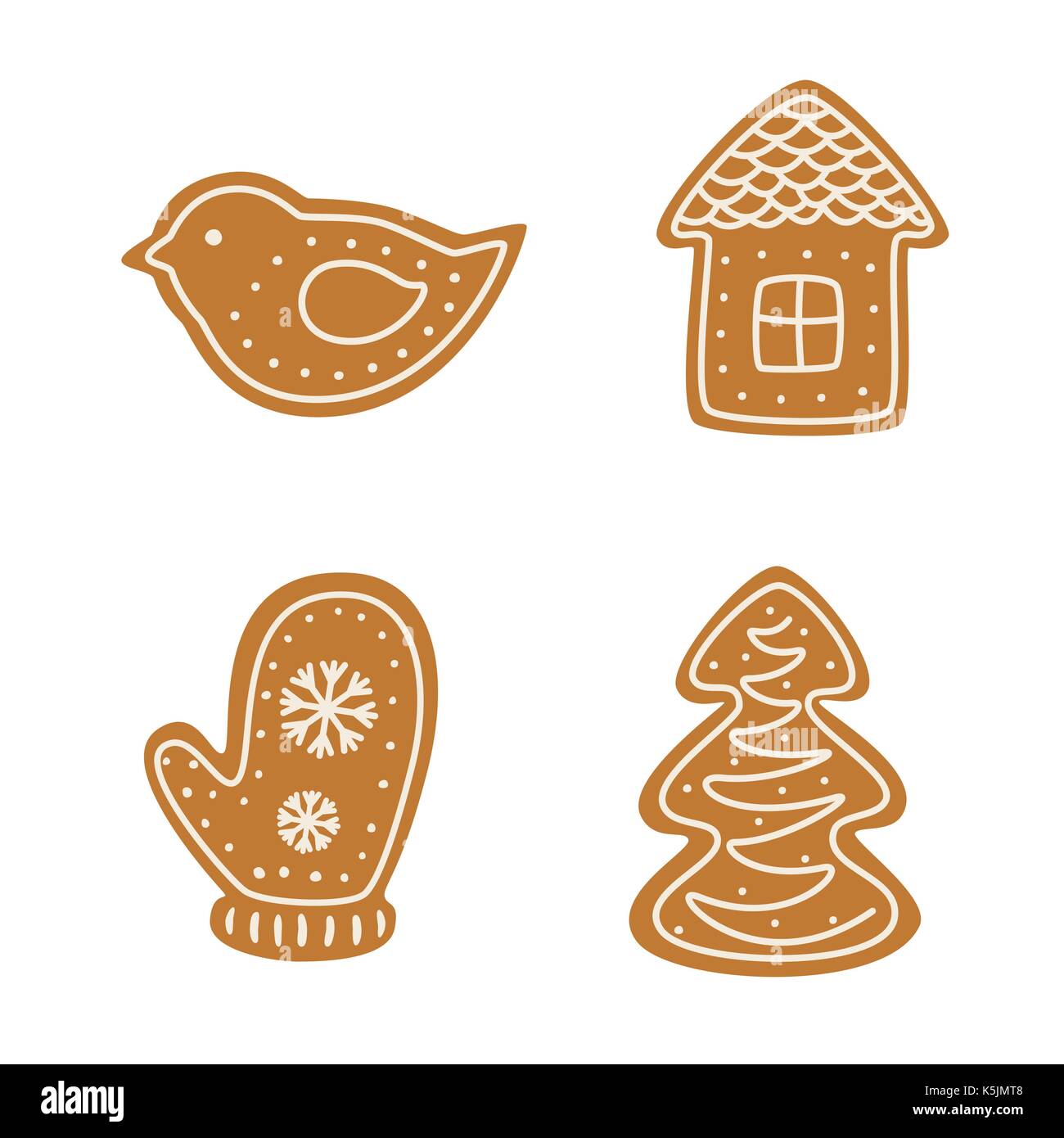 Delicious christmas cake candy Stock Vector Images - Alamy