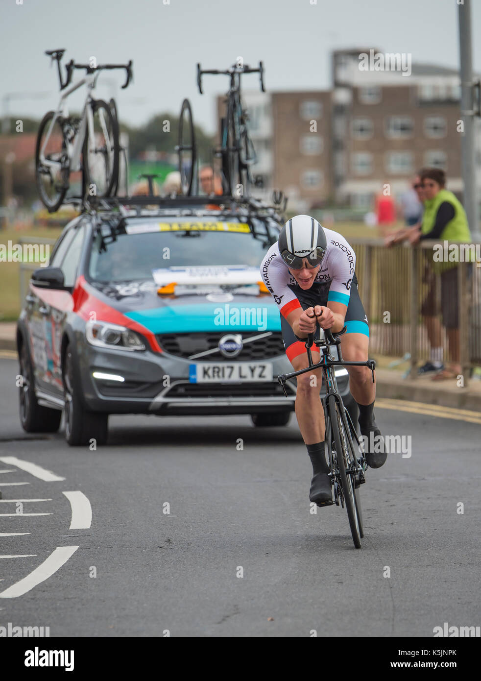 Connor Swift, Madison Genesis, Tour of Britain cycle race stage 5 ...