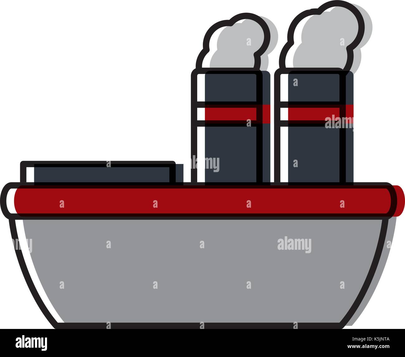 steam boat ship Stock Vector Image & Art - Alamy