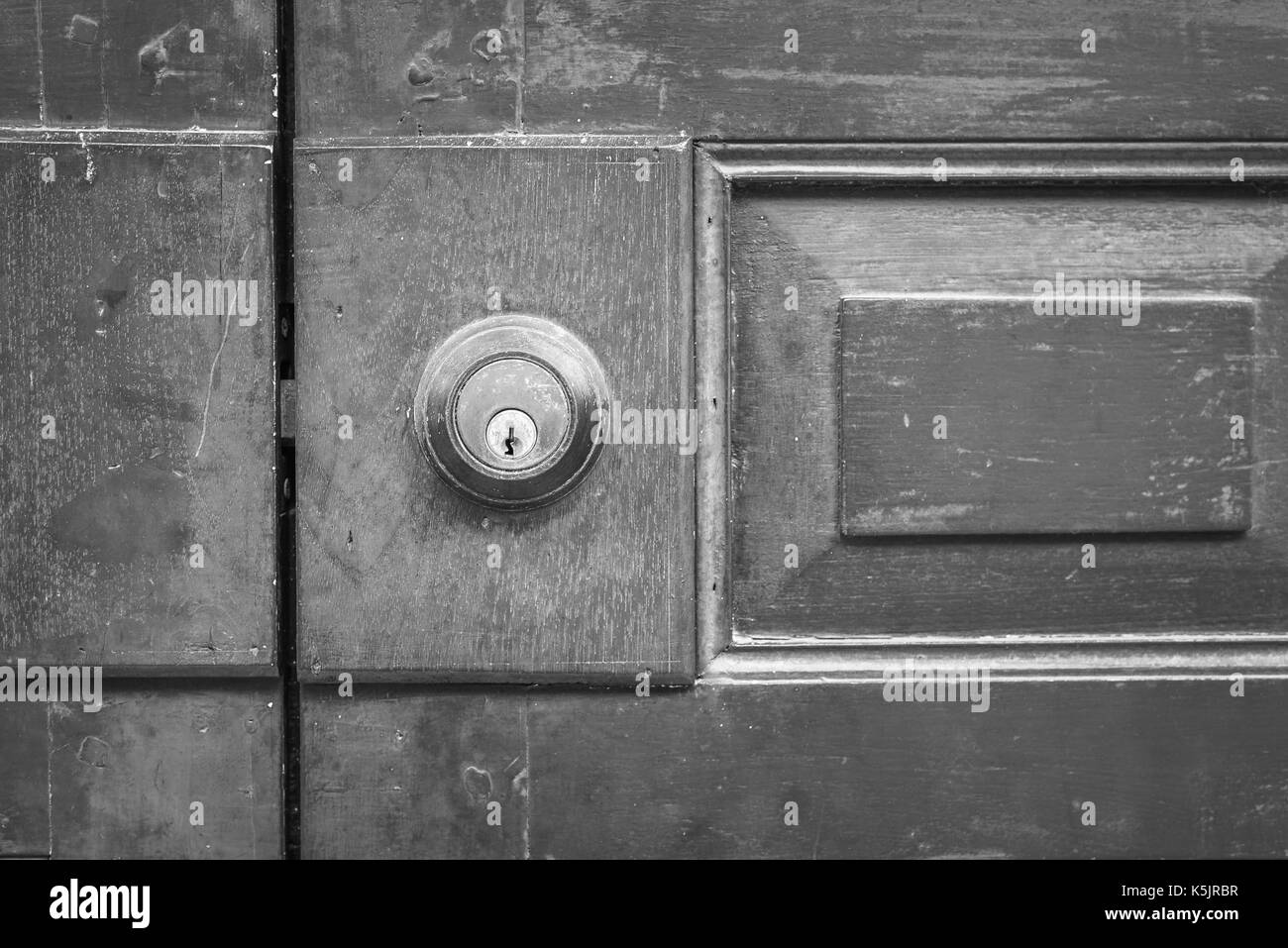 Old door knobs steel Black and White Stock Photos & Images - Alamy