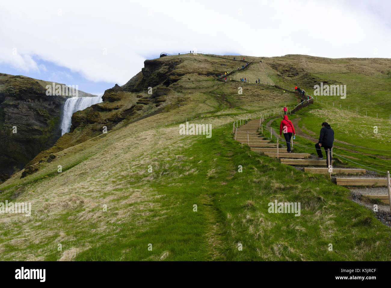Skogafoss waterfall hi-res stock photography and images - Alamy