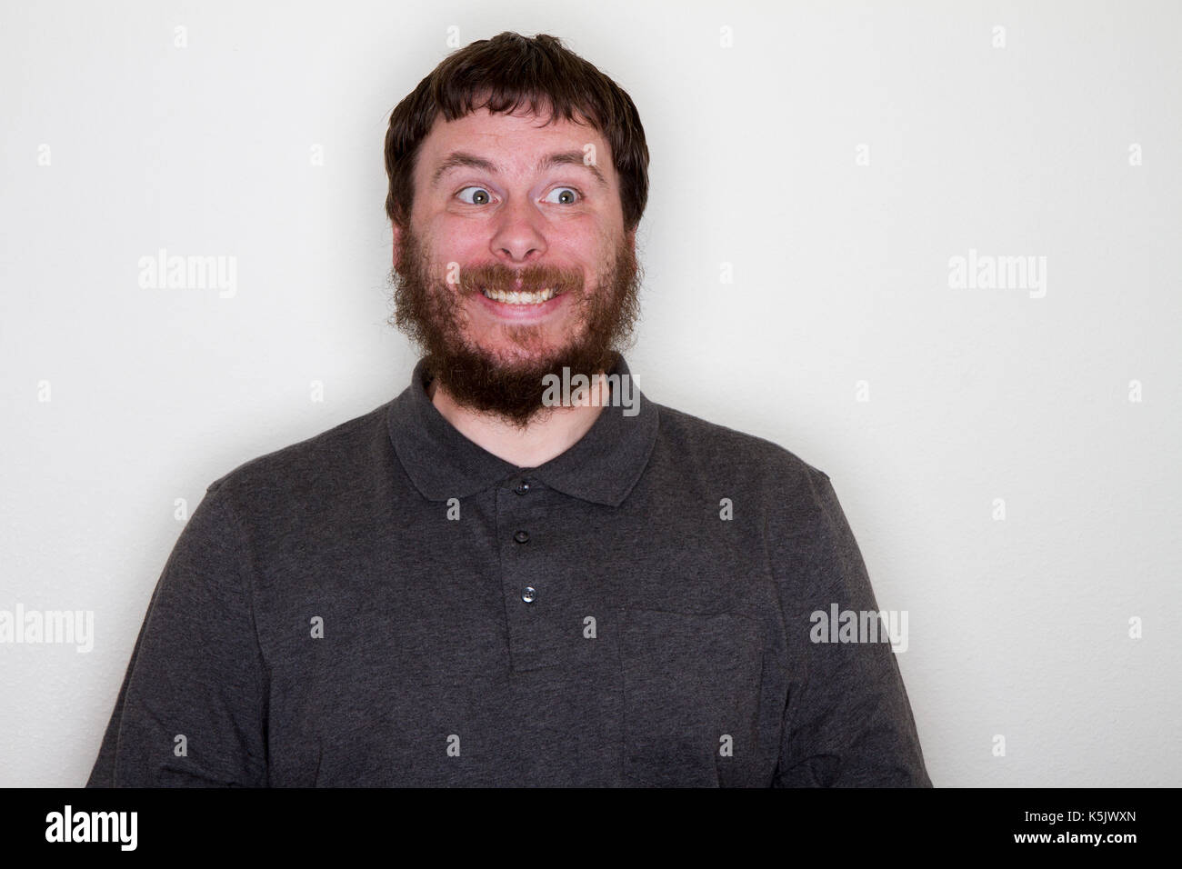 Man huge smile hi-res stock photography and images - Alamy