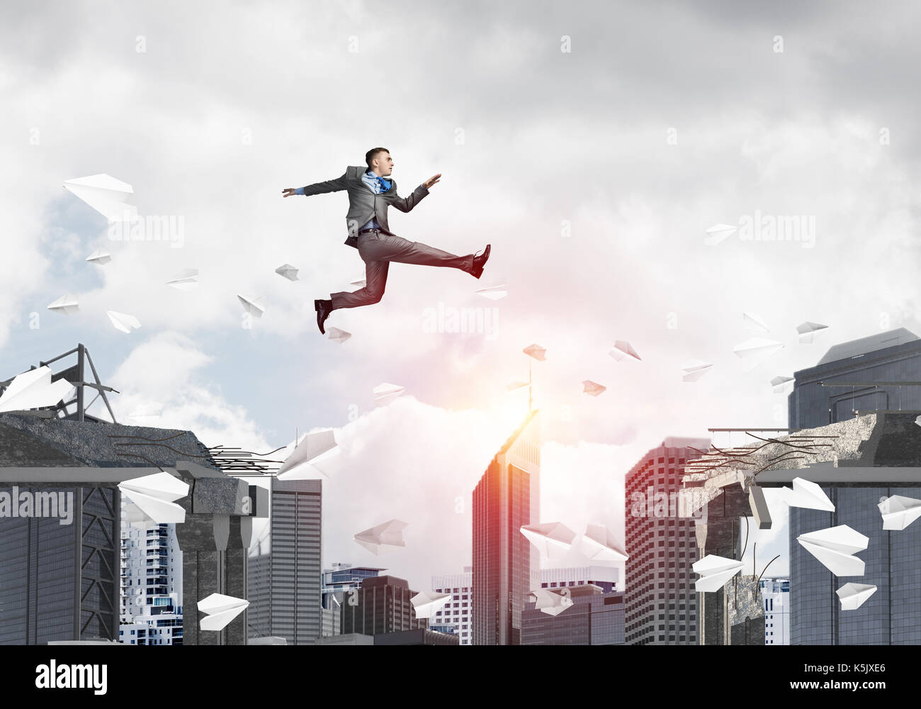 Problem and difficulties overcoming concept Stock Photo - Alamy
