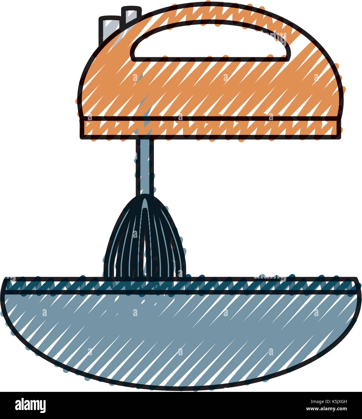 mixer vector illustration Stock Vector Image & Art - Alamy
