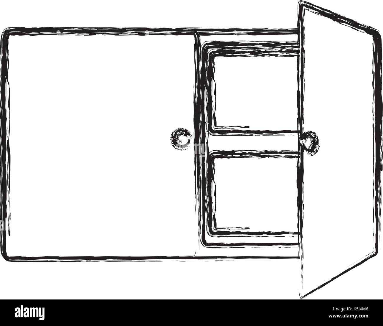 cupboard vector illustration Stock Vector Image & Art - Alamy
